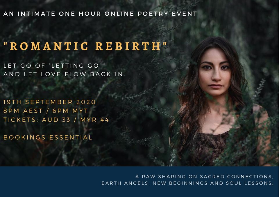 Romantic Rebirth Poetry Event – Lisette Drew